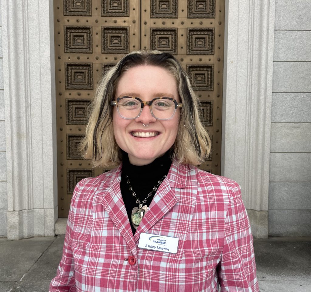 Legislative Intern Spotlight: Ashley Maynes - Vermont Chamber of Commerce